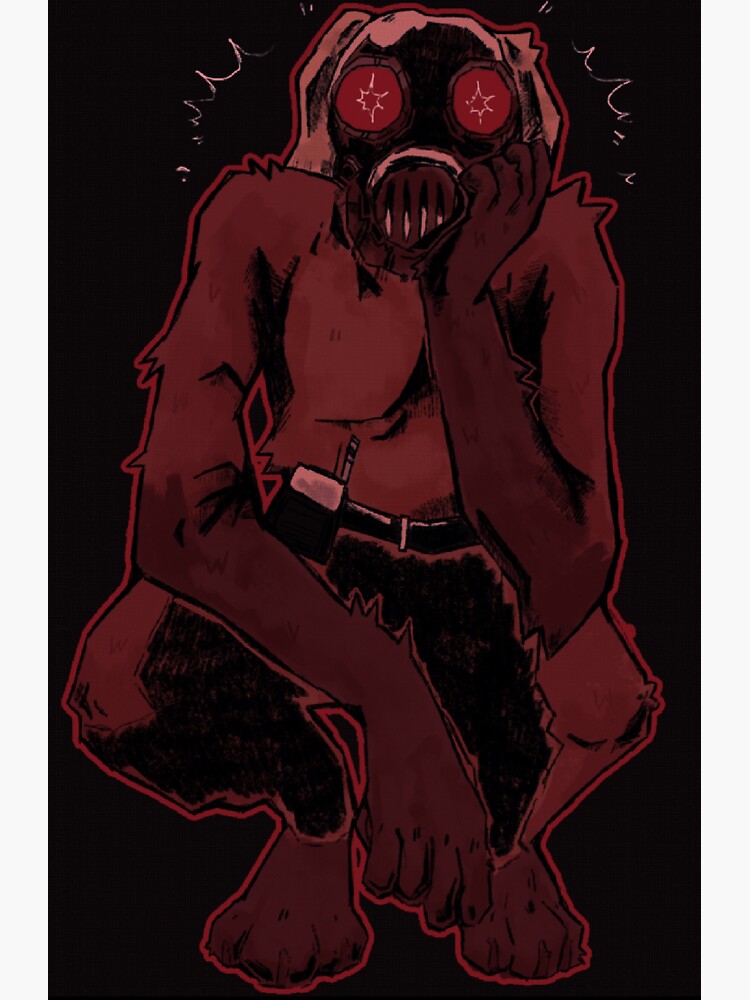 "one trait danger is lookin at you" Sticker for Sale by wheresmylostdog ...