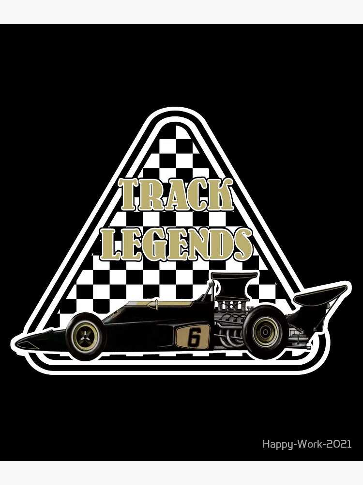 "Track Legends / Classic Motorsport / Formula Racing Cars" Poster for ...