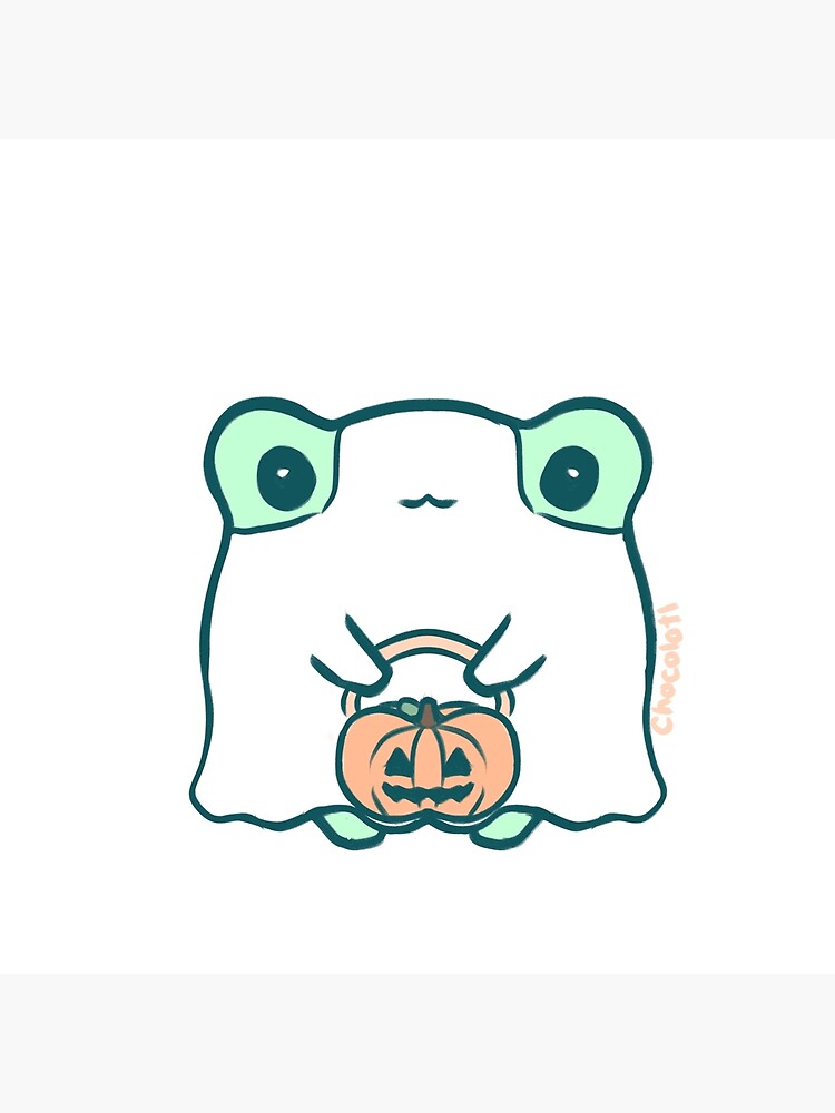 "Spooky Frog" Poster for Sale by Chocolotl | Redbubble
