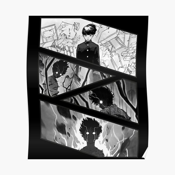 "Kageyama Shigeo MP100" Poster for Sale by AH1Design | Redbubble