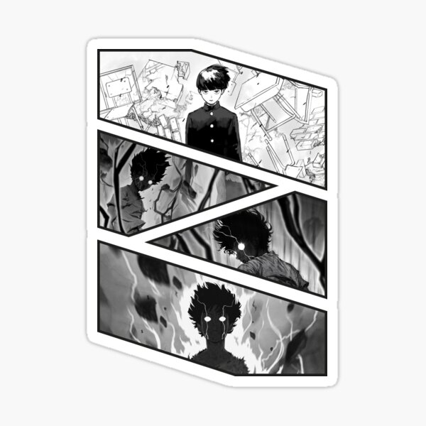 "Kageyama Shigeo MP100" Sticker for Sale by AH1Design | Redbubble