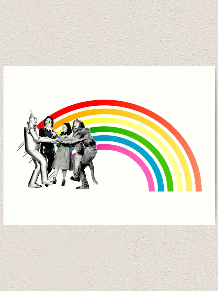 "Wizard of Oz Rainbow" Art Print for Sale by Emilyromrell | Redbubble