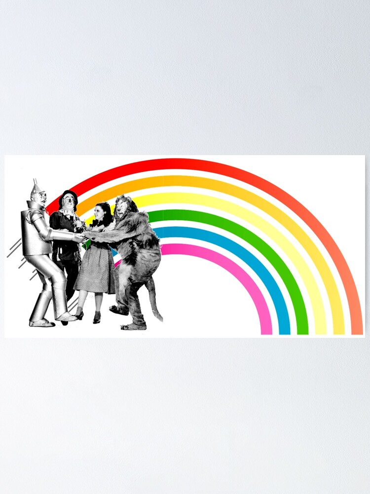 "Wizard of Oz Rainbow" Poster for Sale by Emilyromrell | Redbubble