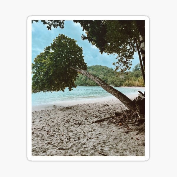 " beach sea nature photo" Sticker for Sale by luca2609 | Redbubble