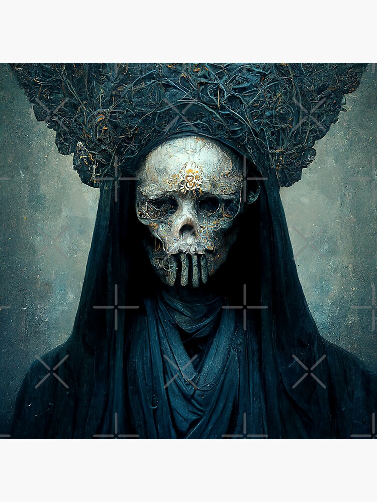 "Deathkeeper" Sticker for Sale by AICustomArt | Redbubble