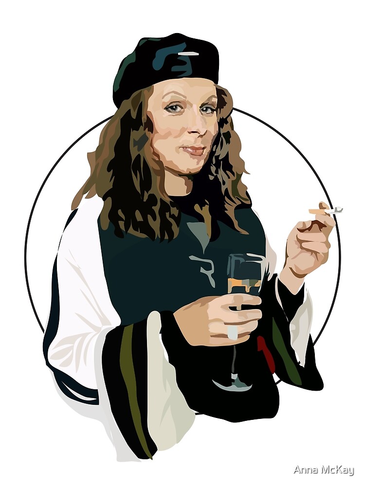 "Edina Monsoon " Poster for Sale by annamckay | Redbubble