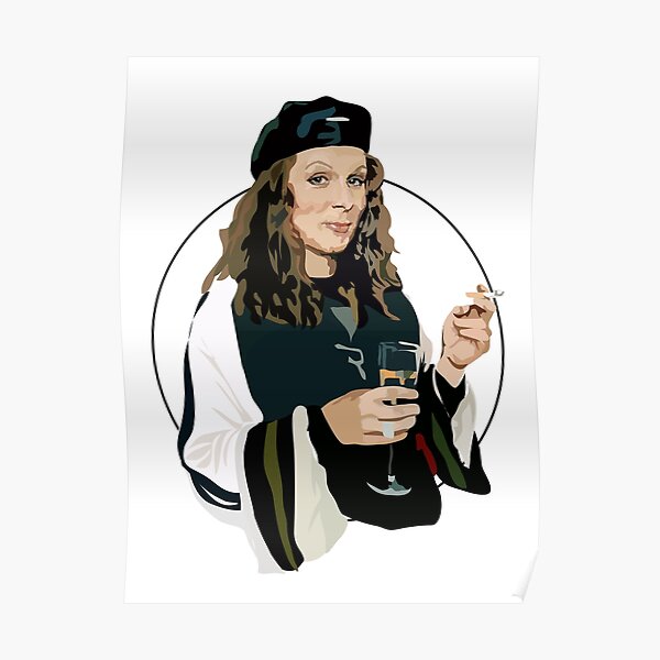 "Edina Monsoon " Poster for Sale by annamckay | Redbubble