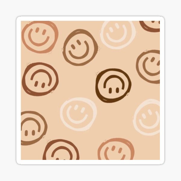 "Smiley face phone case / sticker" Sticker for Sale by insolation-art ...