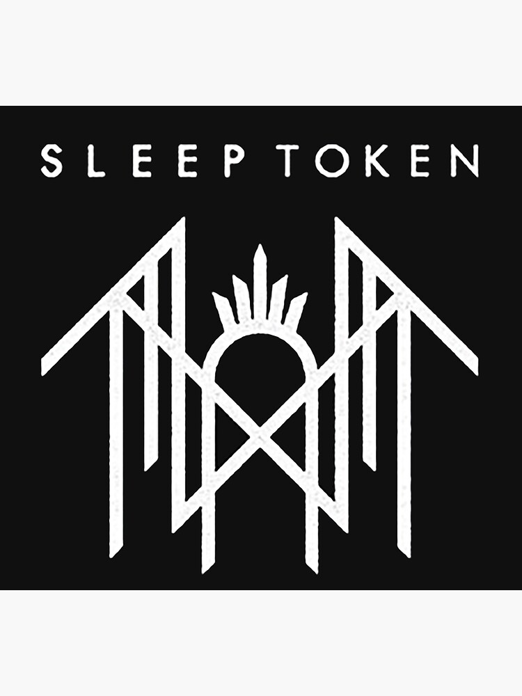 "sleep token cover logo" Sticker for Sale by eschellig15 | Redbubble