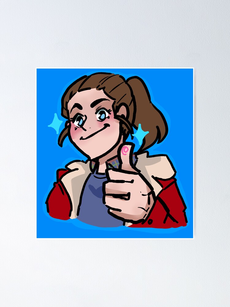 "nancy wheeler dbd st" Poster for Sale by jibblyuniverse4 | Redbubble