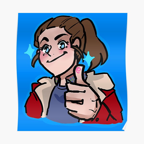 "nancy wheeler dbd st" Poster for Sale by jibblyuniverse4 | Redbubble