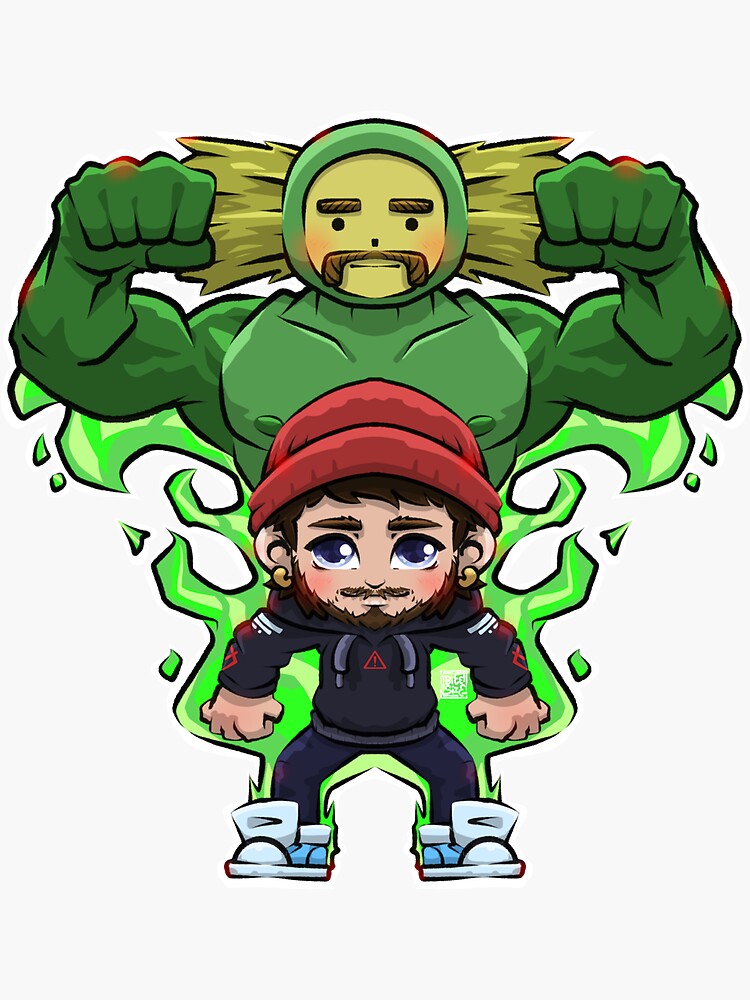 "JOSHDUB" Sticker for Sale by Kai Papi | Redbubble