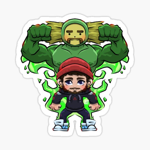 "JOSHDUB" Sticker for Sale by Kai Papi | Redbubble