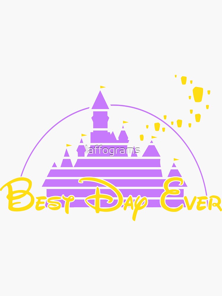"Best Day Ever" Sticker for Sale by laffograms | Redbubble