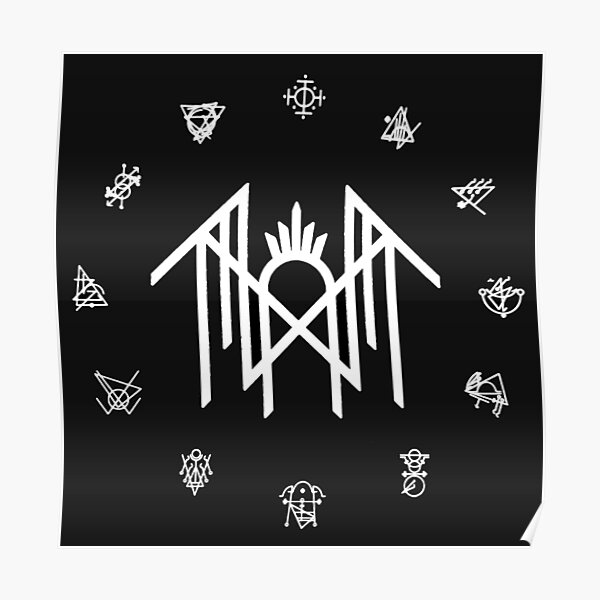 "sleep token cover logo" Poster for Sale by eschellig15 | Redbubble