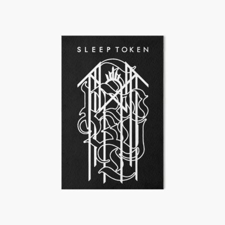 "sleep token cover logo" Art Board Print for Sale by eschellig15 ...