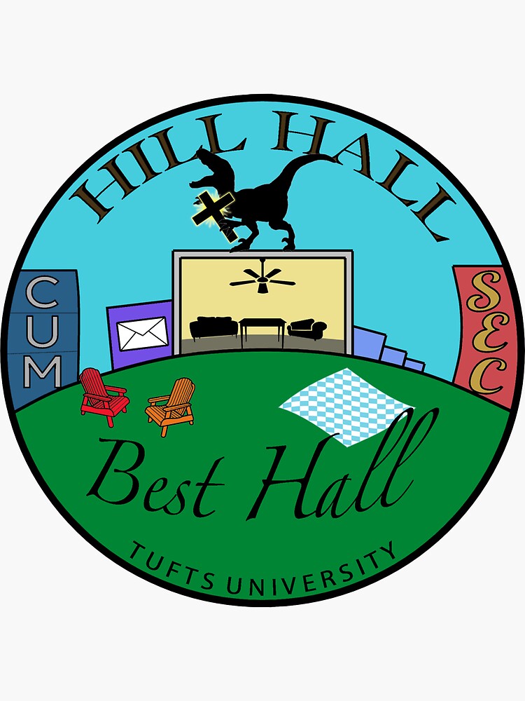 "Hill Hall Best Hall [R]" Sticker for Sale by Ben-Fisher52 | Redbubble