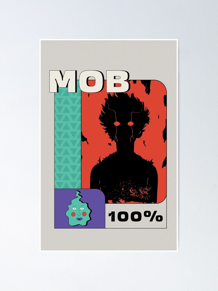 "Mob Psycho Poster" Poster for Sale by ellachoi | Redbubble