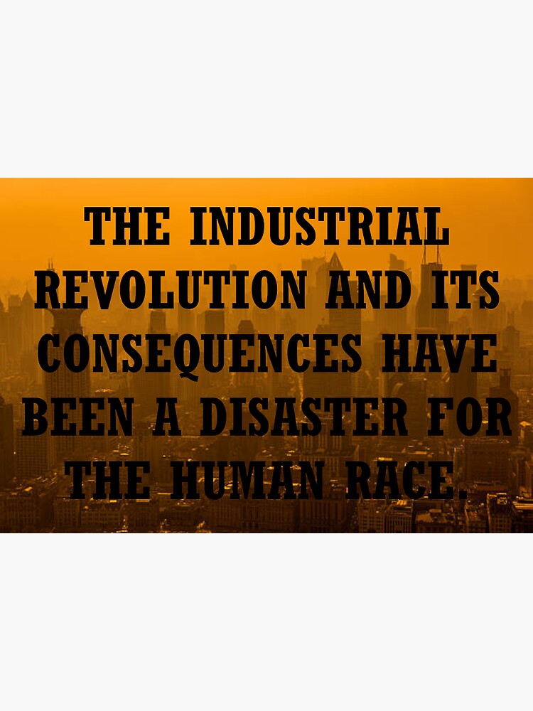 "Industrial Revolution Kaczynski" Sticker for Sale by ForestBaer ...
