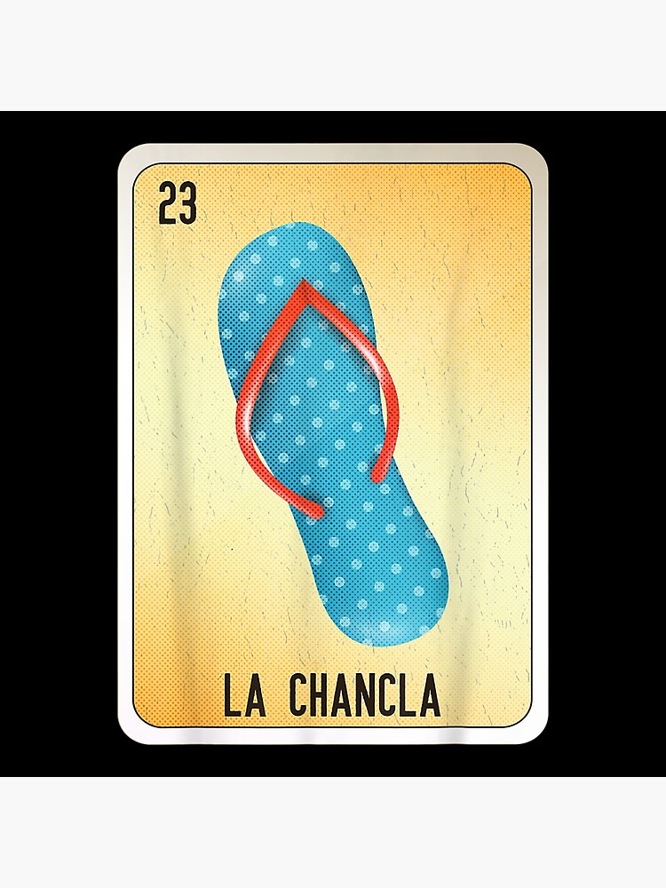 Póster «Cartones de Bingo de Lotería Mexicana La Chancla» de Shapovalovvadim | Redbubble
