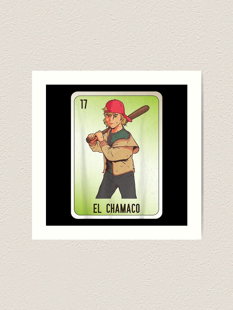 Lámina artística «Cartones de Bingo de Lotería Mexicana Slang EL Chamaco» de Shapovalovvadim ...