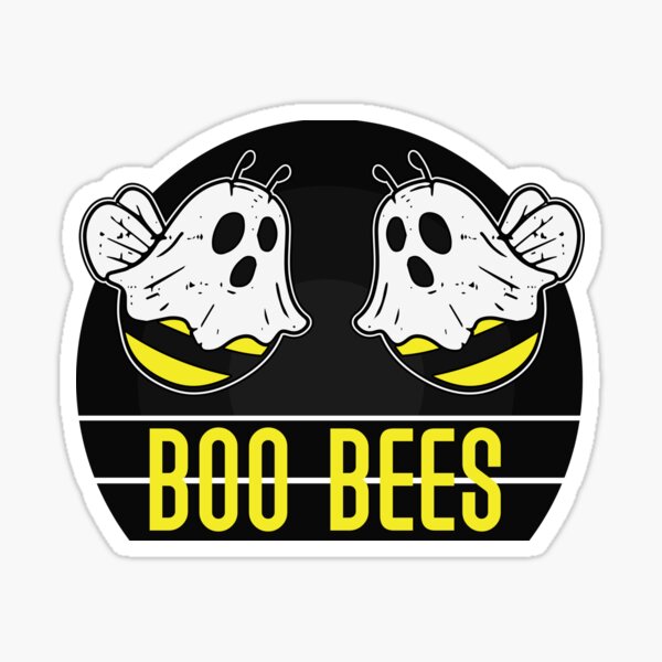 "Boo Bees" Sticker for Sale by cutenevil | Redbubble