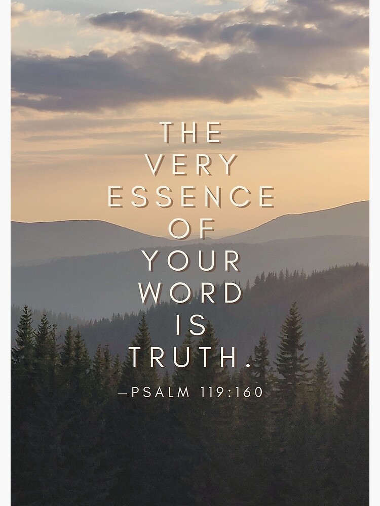 "The very essence of your word is truth (sky)" Canvas Print for Sale by ...