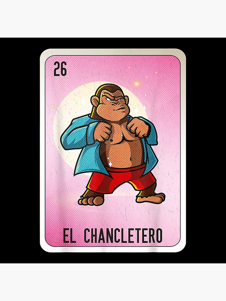 Póster «Cartones de Bingo de Lotería Mexicana El Chancletero» de Shapovalovvadim | Redbubble