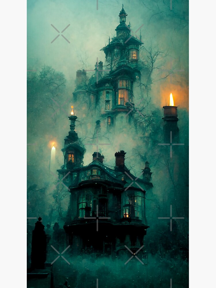 "Devils House" Sticker for Sale by ladarkepoque | Redbubble