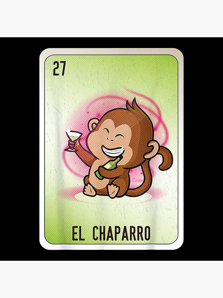 Póster «Cartones de bingo de lotería de jerga mexicana EL Chaparro» de Shapovalovvadim | Redbubble