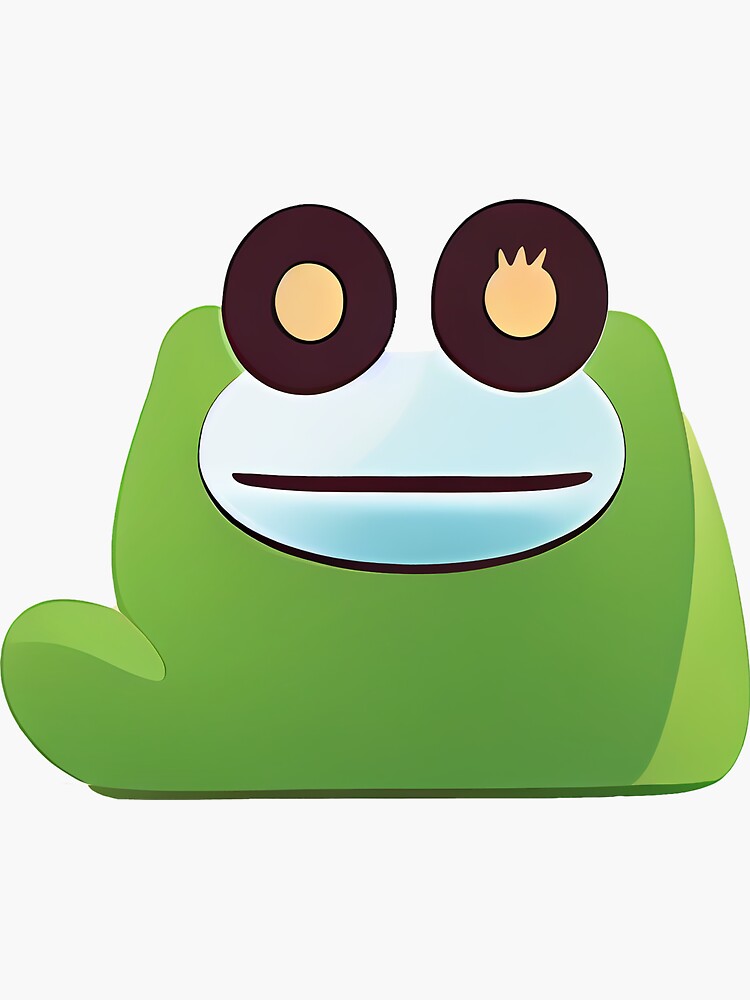 "Frog Character emoji emoticon - Created by Artificial Intelligence ...