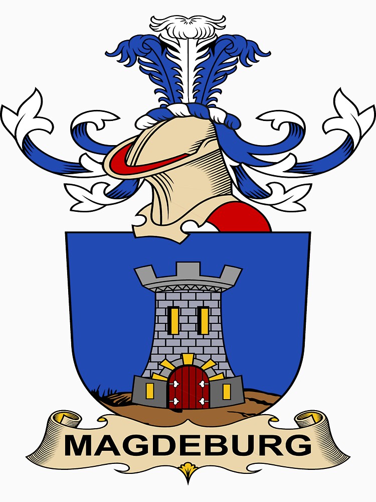 "Magdeburg" T-shirt by HaroldHeraldry | Redbubble | family t-shirts ...