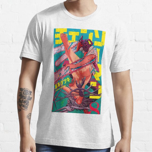 Chainsaw Man T Shirt For Sale By Cendolart Redbubble Chainsaw Man