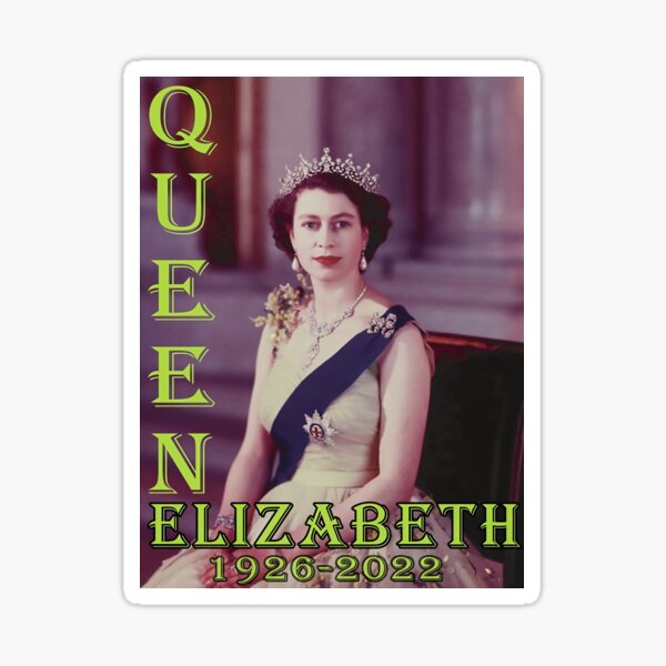 "QE2" Sticker for Sale by mariofarley | Redbubble