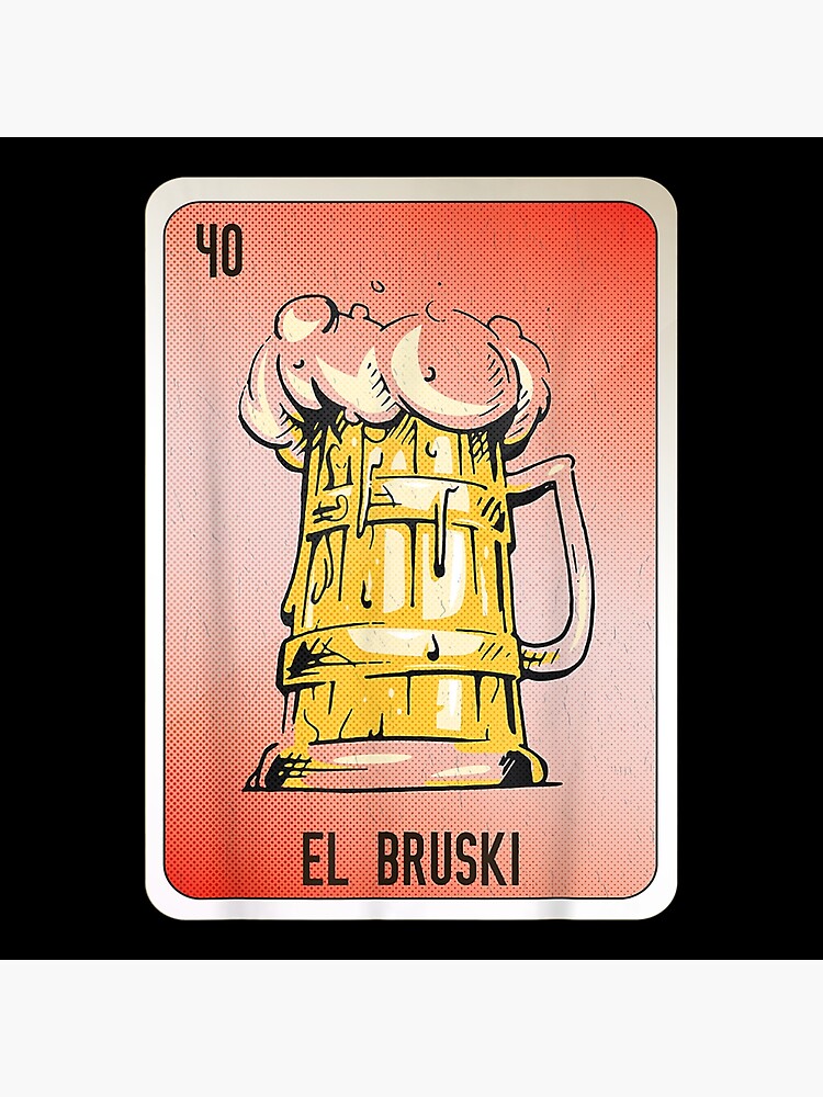 Lámina artística «Cartones de Bingo de Lotería Mexicana EL Bruski» de Shapovalovvadim | Redbubble