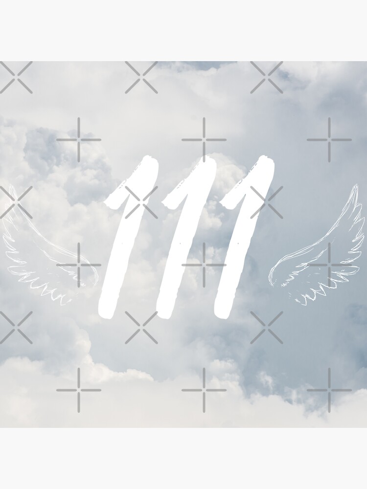 "Intuition Angel Numbers 111" Sticker for Sale by HeavenlyStudio ...