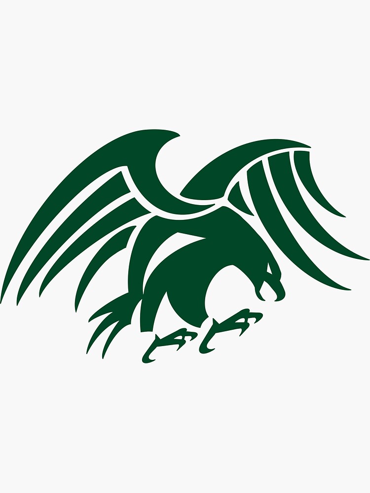 "Green Eagle Logo" Sticker for Sale by Mark-V-Art | Redbubble