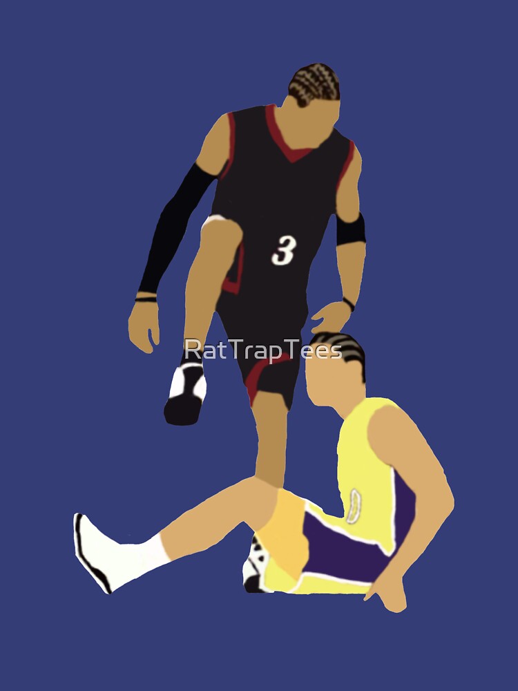 "Allen Iverson Steps Over Tyronn Lue " Pullover Hoodie for Sale by ...