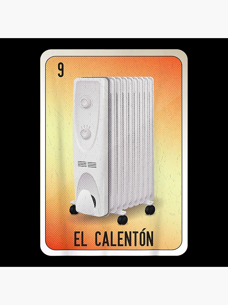 Póster «Cartones de bingo de lotería de jerga mexicana El Calenton» de Shapovalovvadim | Redbubble