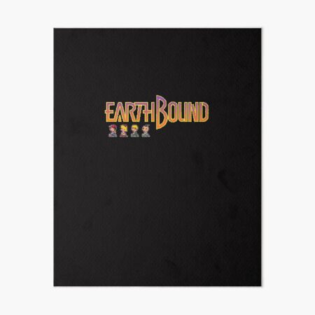 "EARTHBOUND LOGO" Art Board Print for Sale by DavidFulk | Redbubble
