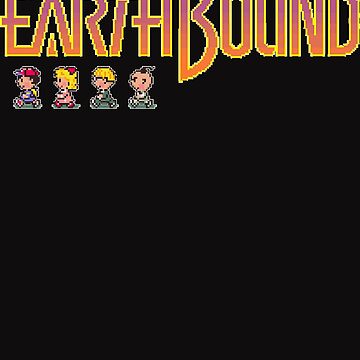 "EARTHBOUND LOGO" Art Board Print for Sale by DavidFulk | Redbubble
