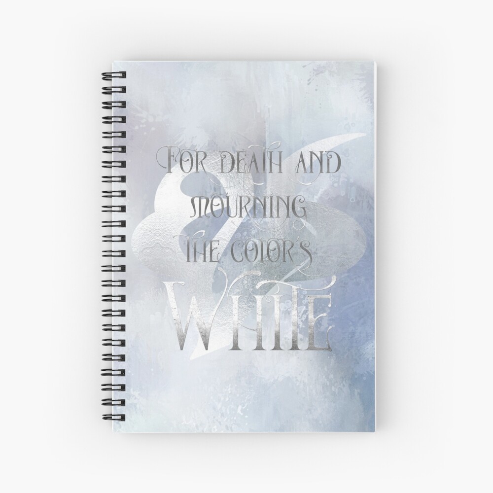 "For death and mourning the color's WHITE. Shadowhunter Children's ...