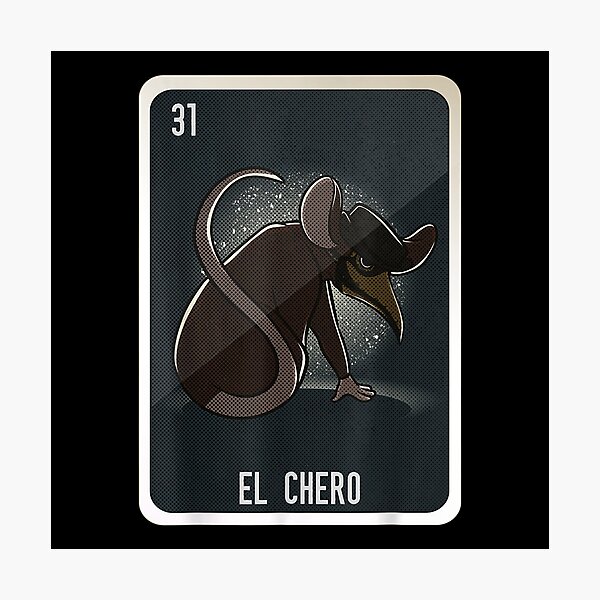 Lámina fotográfica «Cartones de Bingo de Lotería Mexicana El Chero» de ...