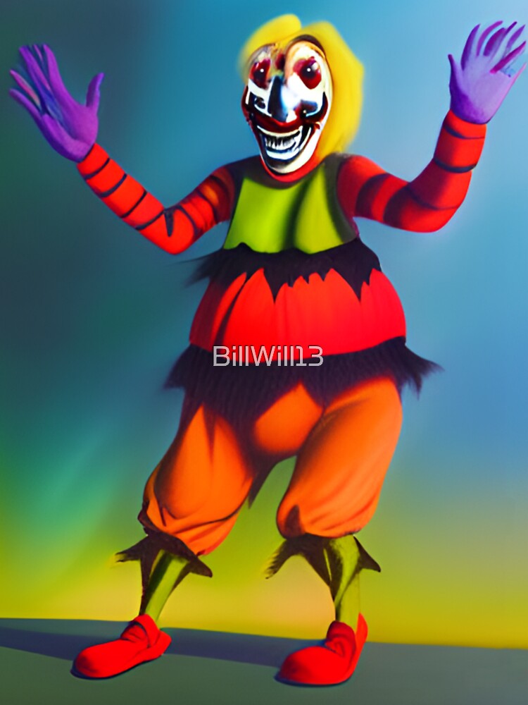 "Creepy Clowns Scary Jesters Spooky Mimes Gruesome Comedian Grotesque ...