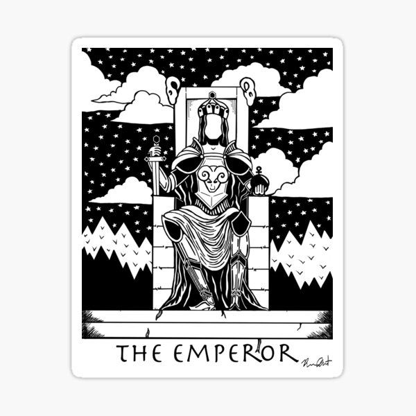"The Emperor" Sticker for Sale by ArtofRein | Redbubble