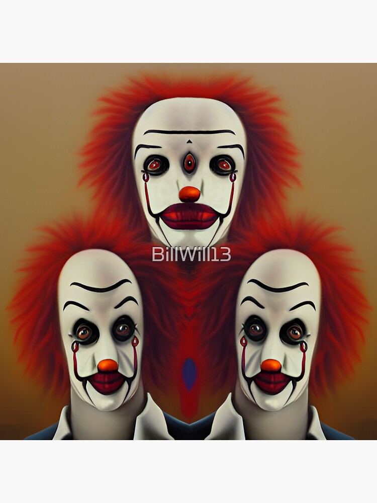 "Creepy Clowns Spooky Mimes Scary Jesters Gruesome Comedians Grotesque ...