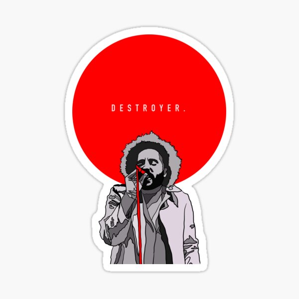 "Destroyer (Band Art)" Sticker for Sale by brosenberg11 | Redbubble