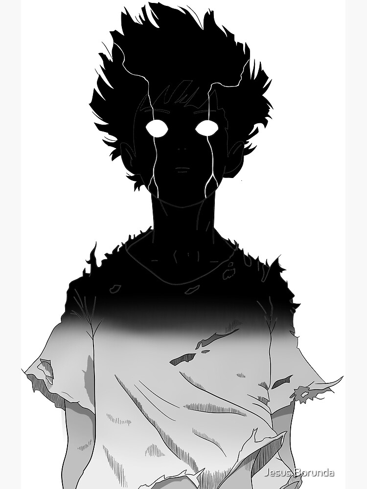 Mob Psycho 100 Rage Mob Psycho 100 Photographic Print For Sale By Jesusb Redbubble