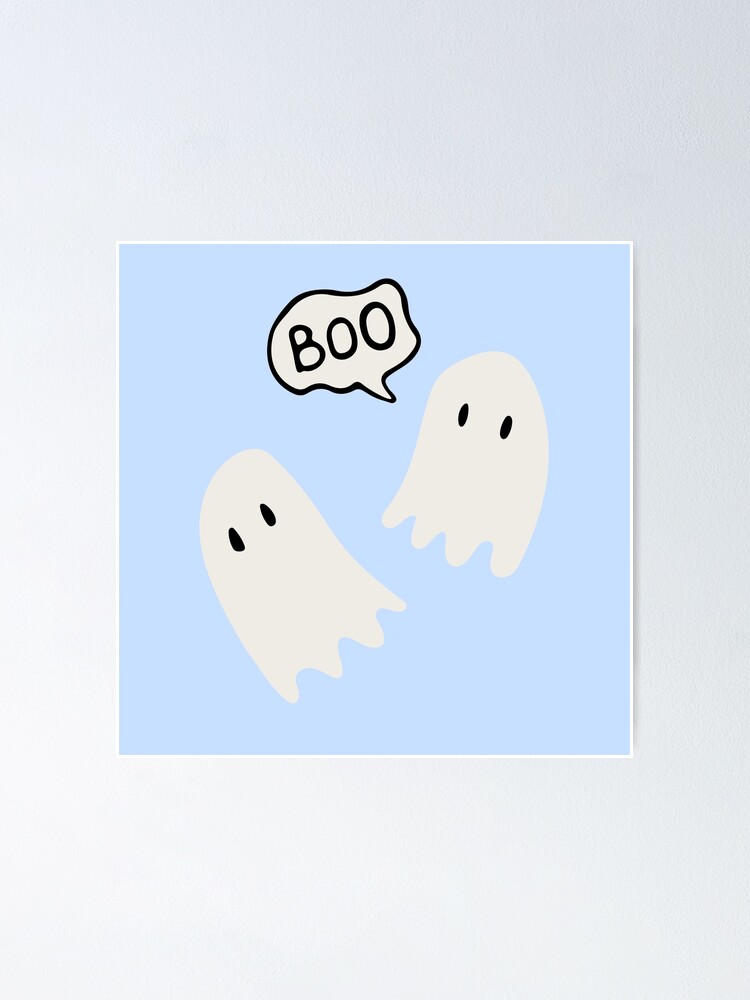 "BOO !" Poster for Sale by UNariDesign | Redbubble
