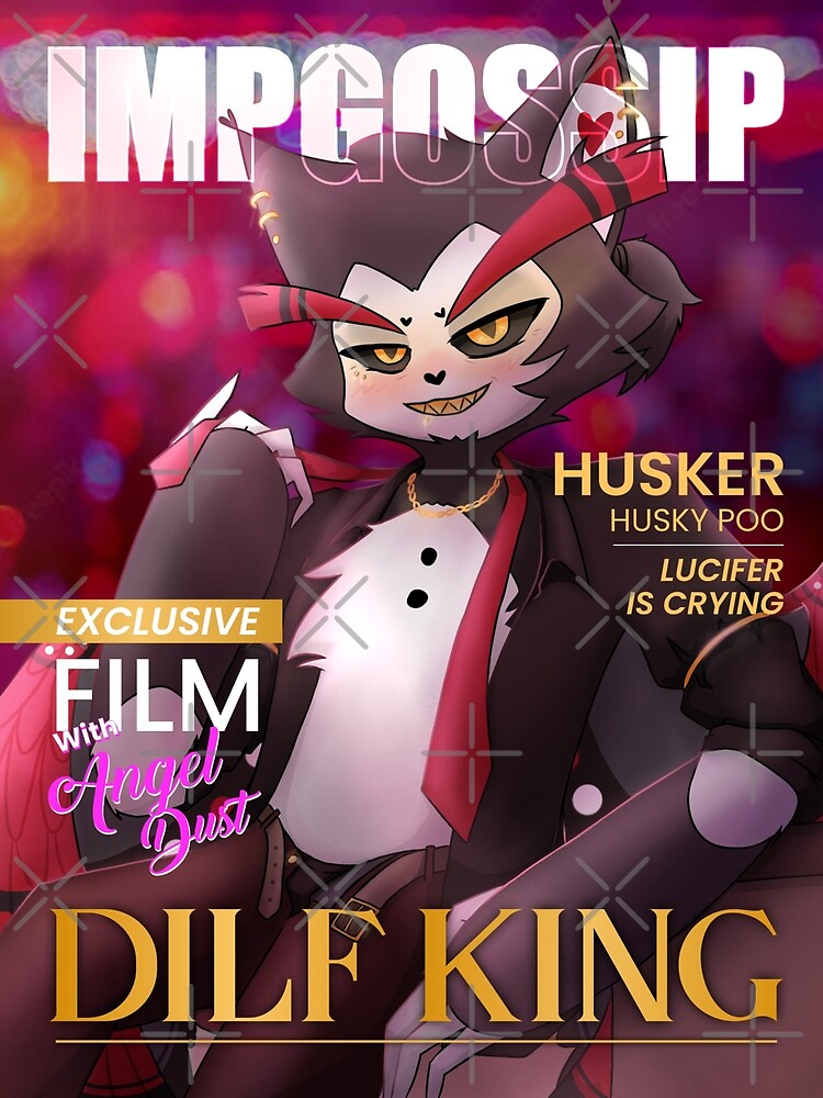 "Magazine Cover Hazbin Hotel Husk" Poster for Sale by goatgoesmbe ...